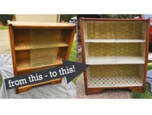 How to Upcycle a Bookcase - Living Magazines